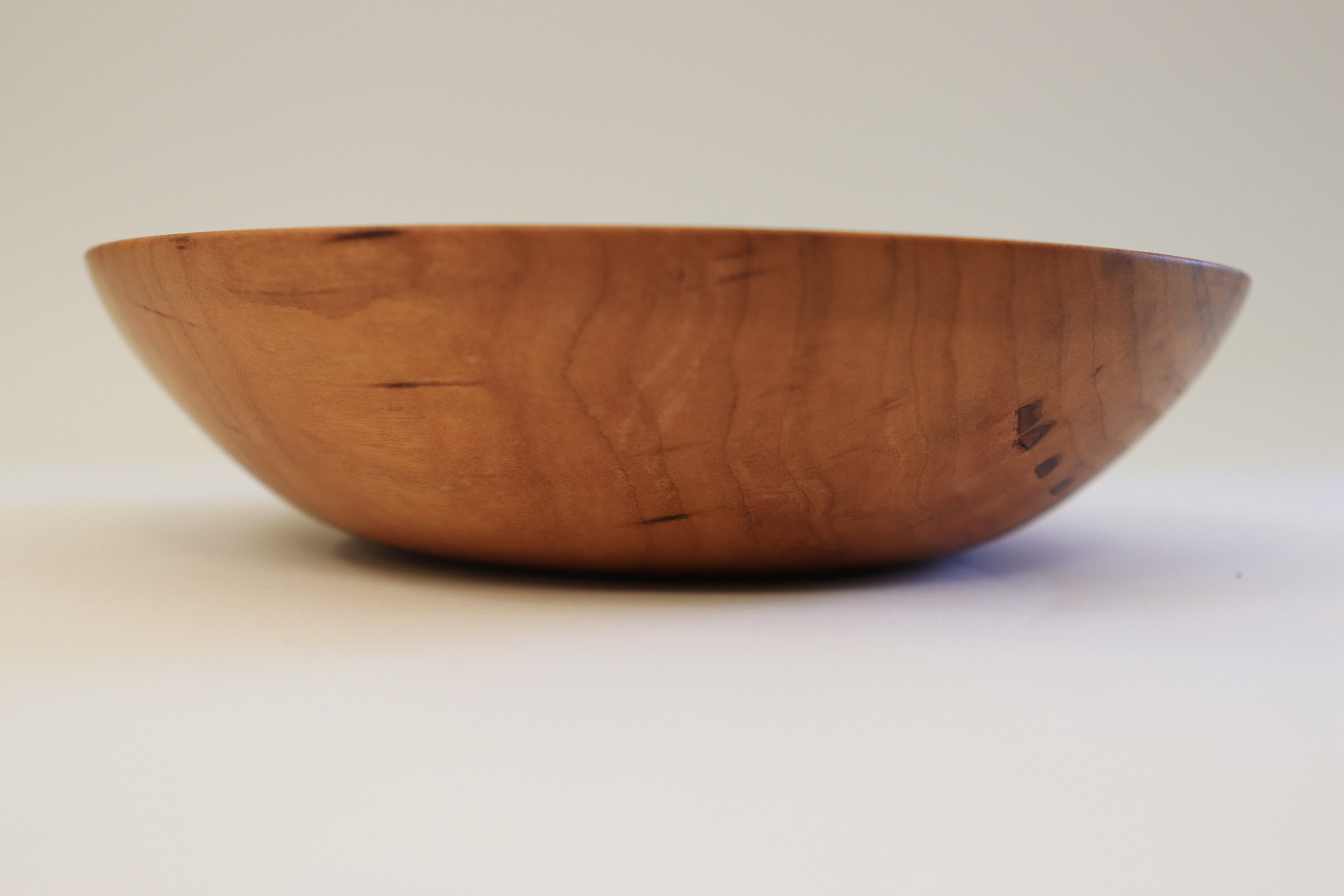 Hand Turned Cherry Bowl - Etsy
