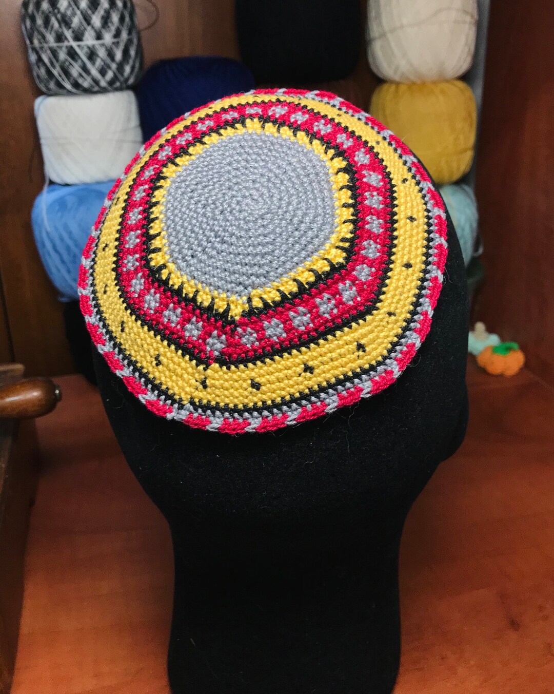 Crocheted Kippah - African Style - Etsy