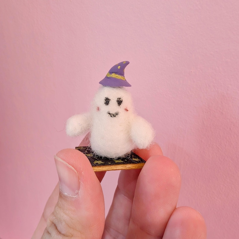 Needle Felted Ghost - Etsy