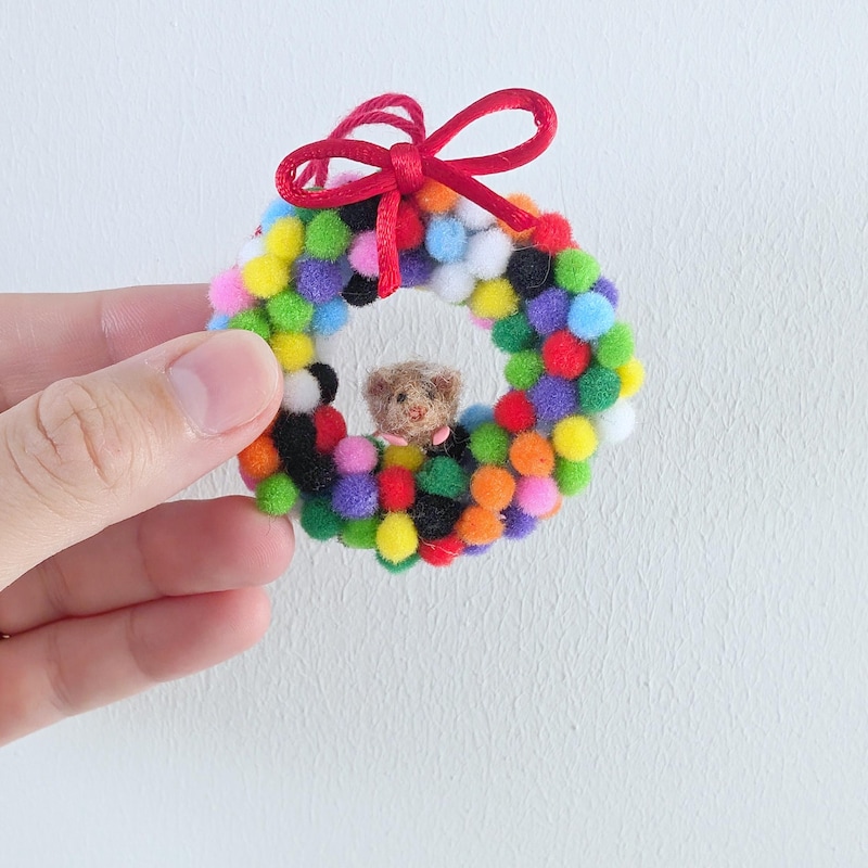 Mini Rainbow Wreaths - Etsy UK