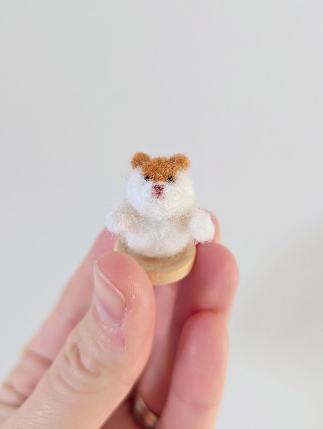 Mini Needle Felted Hamster, Desk Buddy, Animal Lover Gift - Etsy