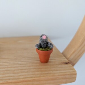 Mini Mole Collectible Gift, Needle Felted Handmade Decoration, Ornament ...