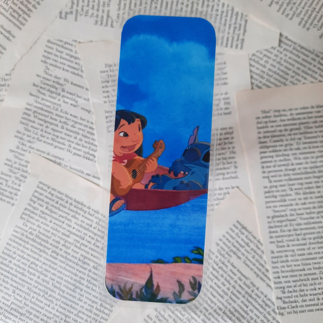 Disney Bookmark Lilo and Stitch - Etsy