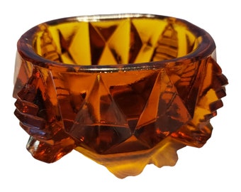 Amber Salt Cellar - Etsy