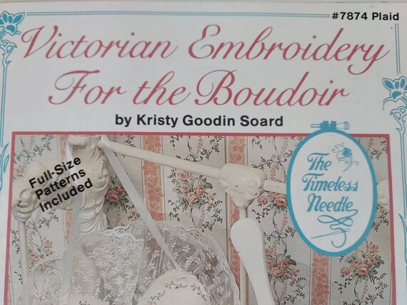 Embroidery Pattern Book victorian Embroidery for the - Etsy