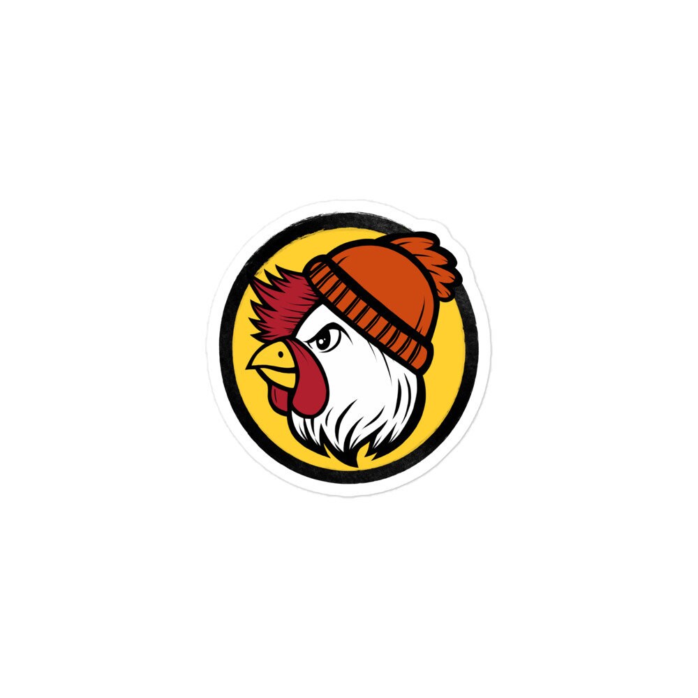 Fried Chicken Shop Sticker - Illustration - Etsy