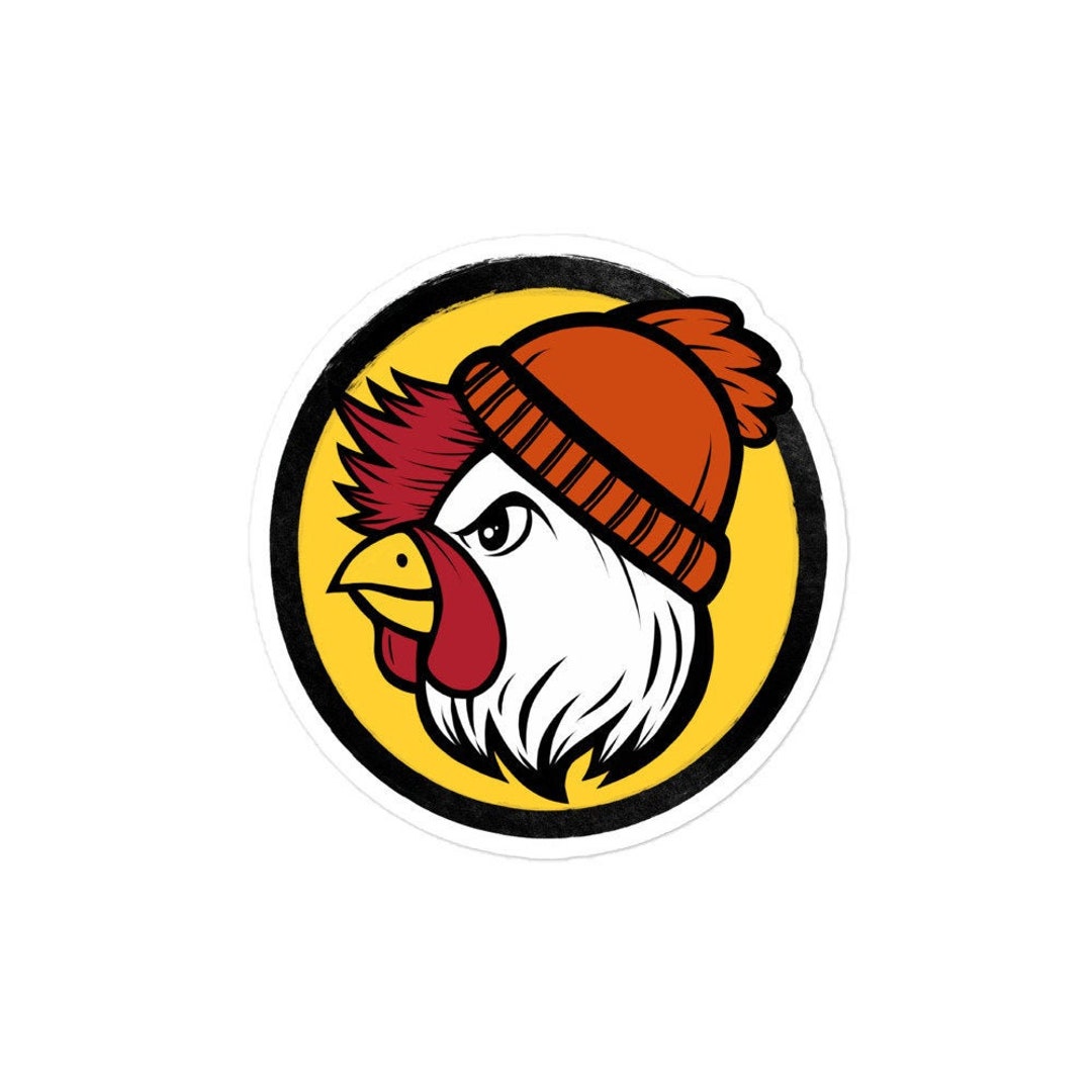Fried Chicken Shop Sticker - Illustration - Etsy