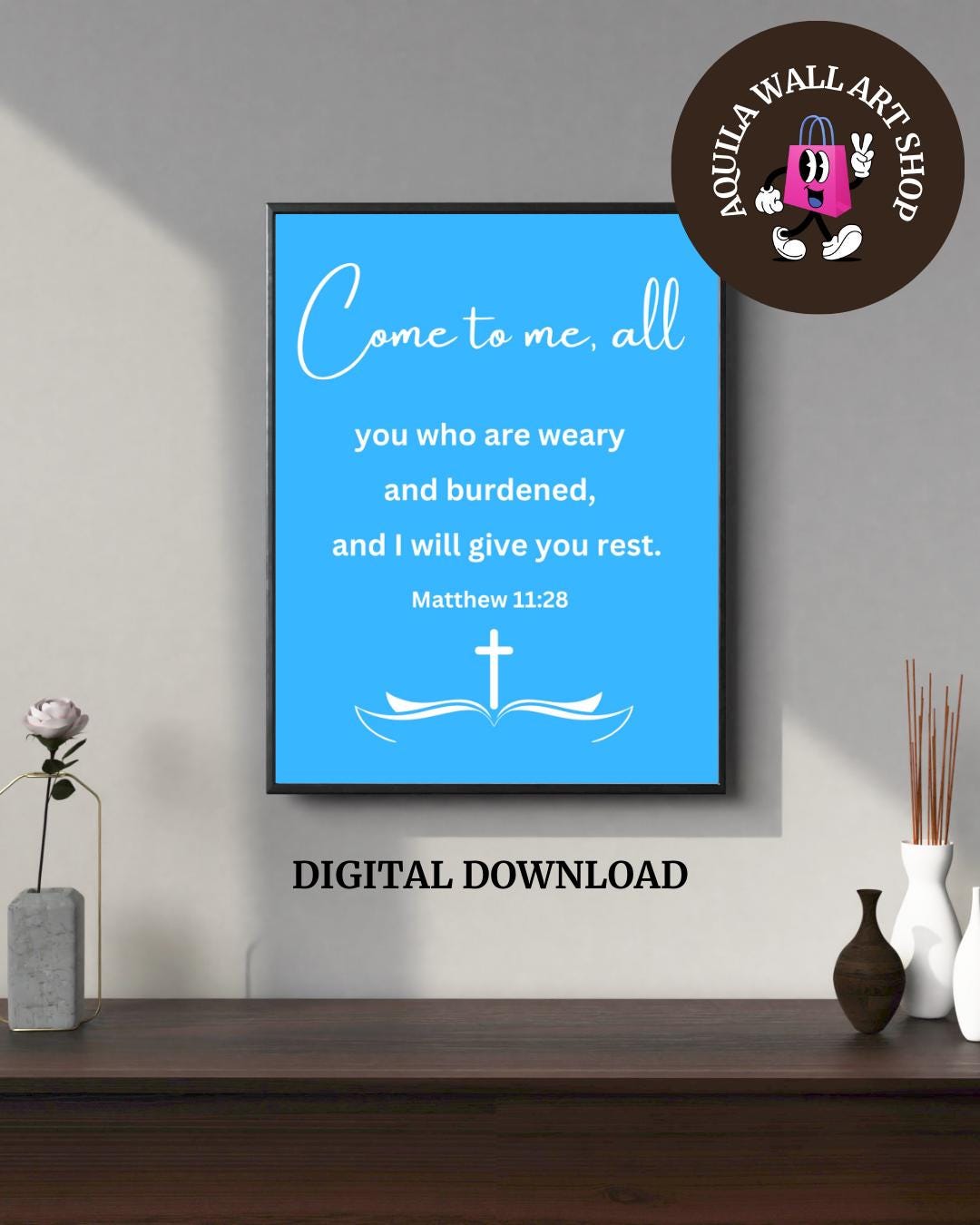 Printable Bible Verse Wall Art - Inspirational Scripture Quotes ...