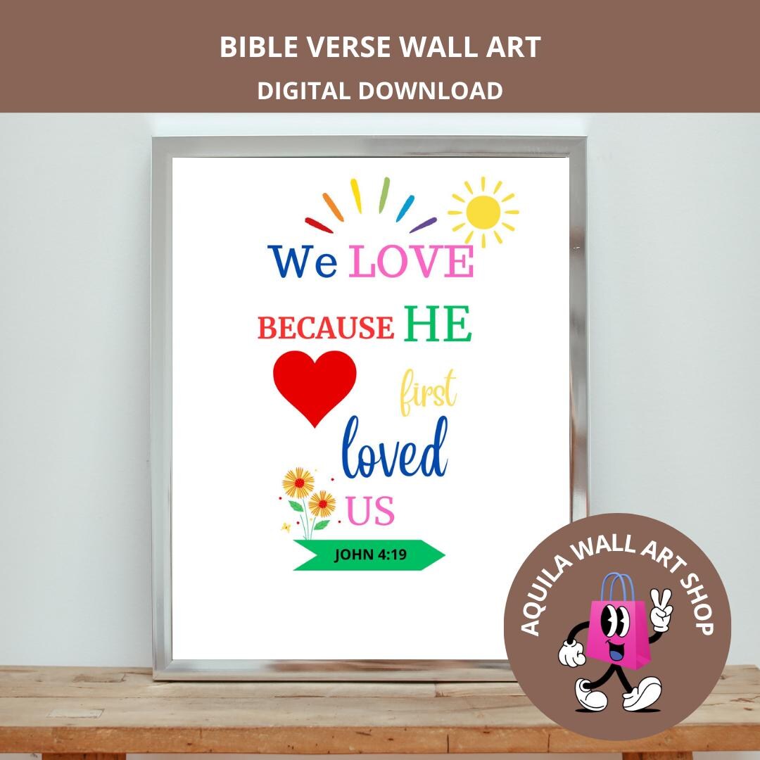 Printable Bible Verse Wall Art - Inspirational Scripture Quotes ...