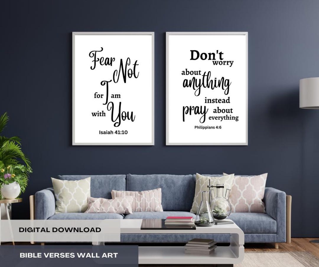 Printable Spirituality Wall Art – Inspirational Christian Quote Decor ...