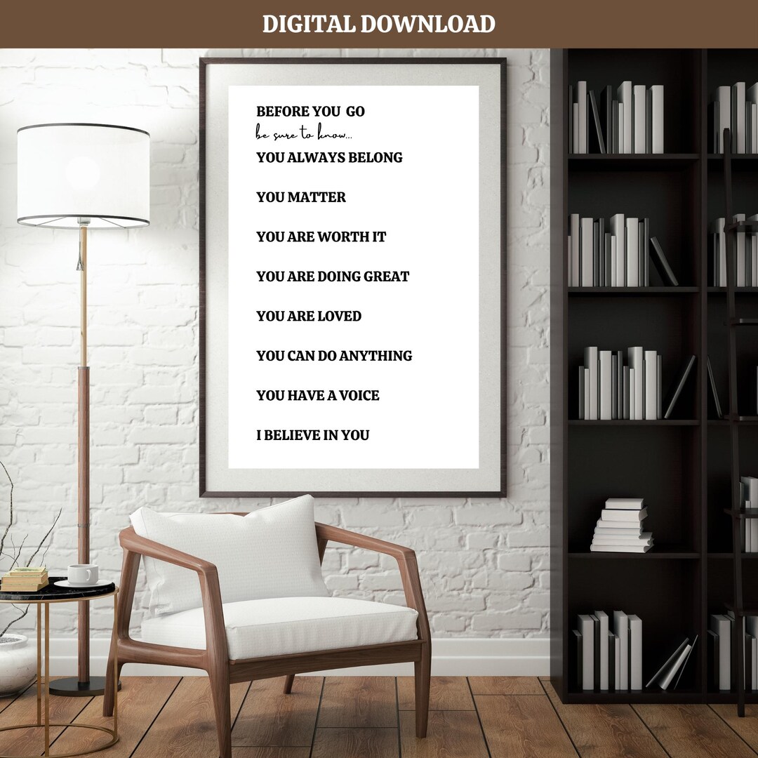 Affirmation Wall Art for Kids | Inspirational Classroom Decor | Kids ...