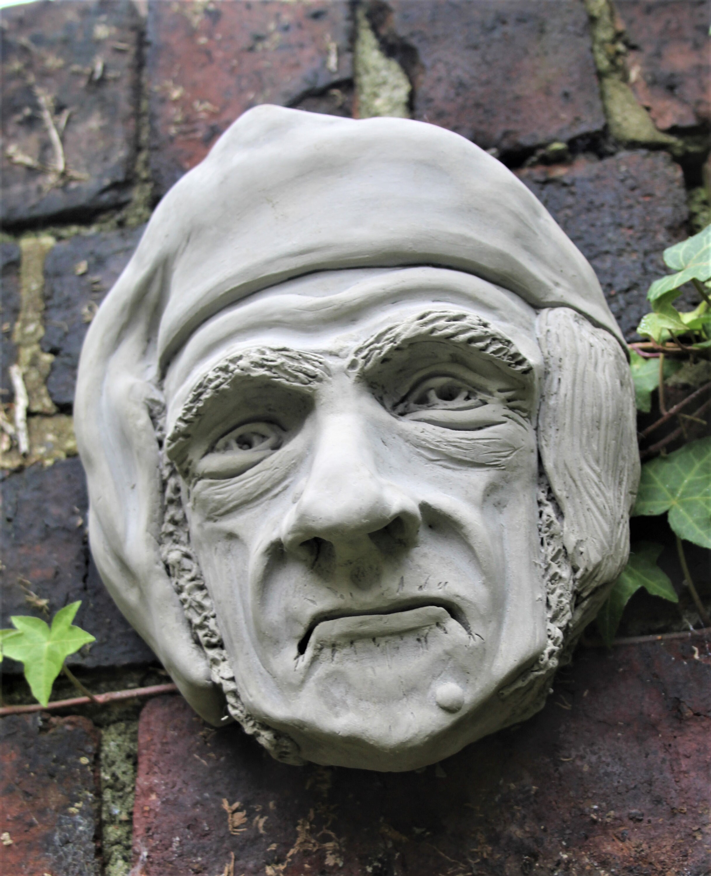 Ebenezer Scrooge Christmas Carol Cement Garden Wall Plaque - Etsy UK