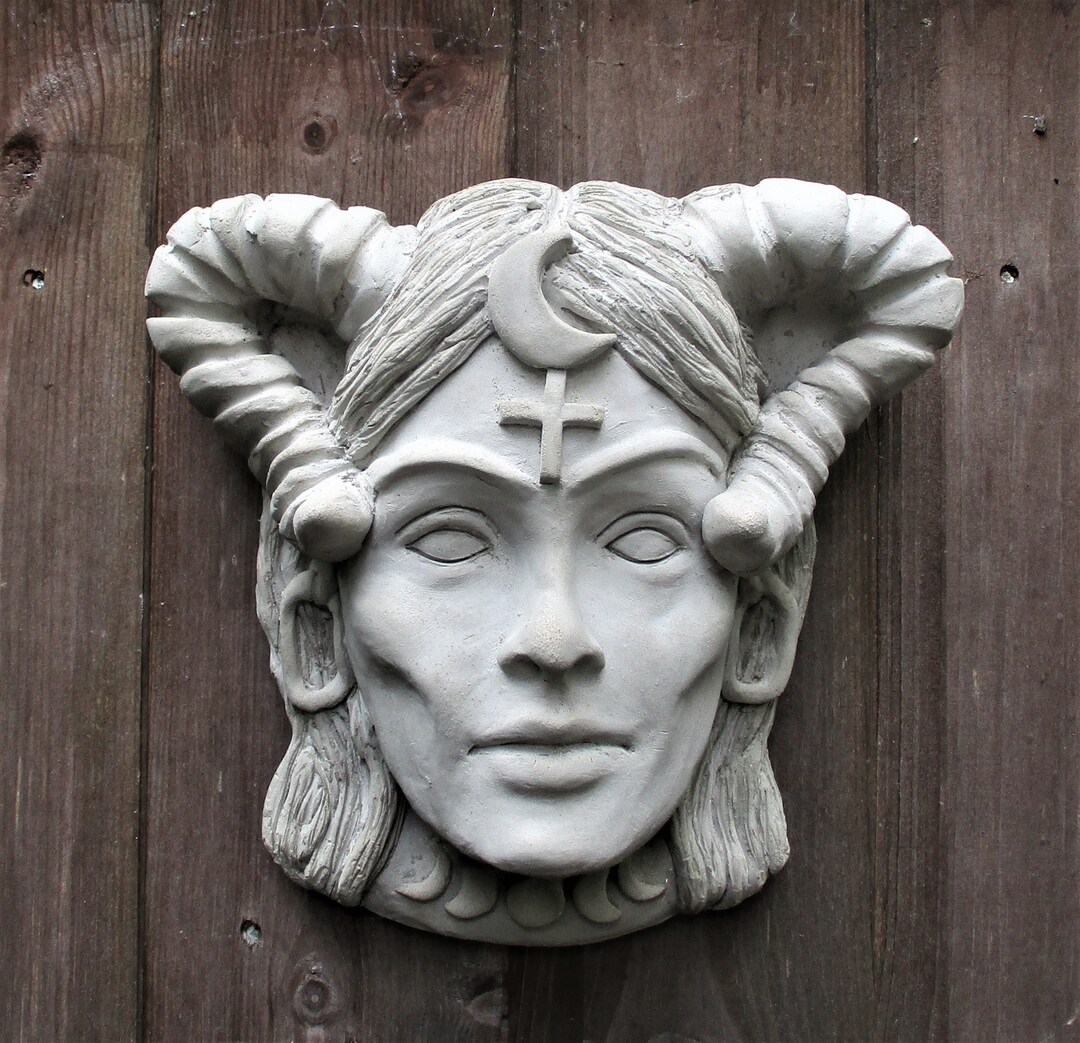 Lilith Lilit, Lilitu, or Lilis Cement Garden Wall Hanging Goddess ...