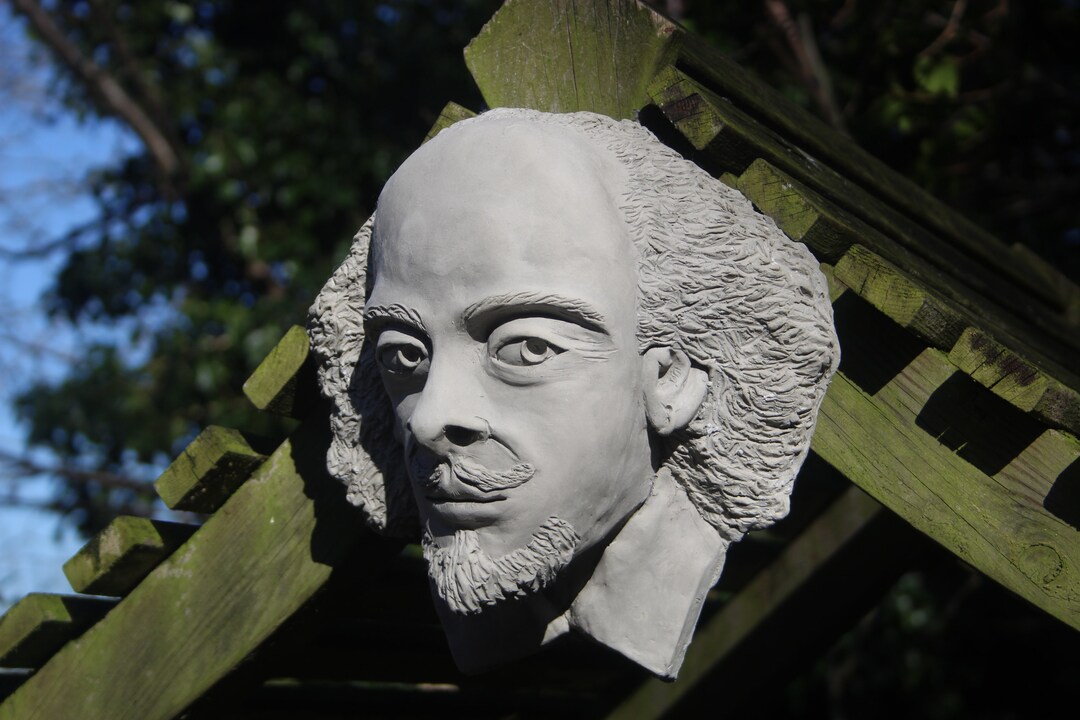 William Shakespeare Garden Wall Decor Hanging - Etsy