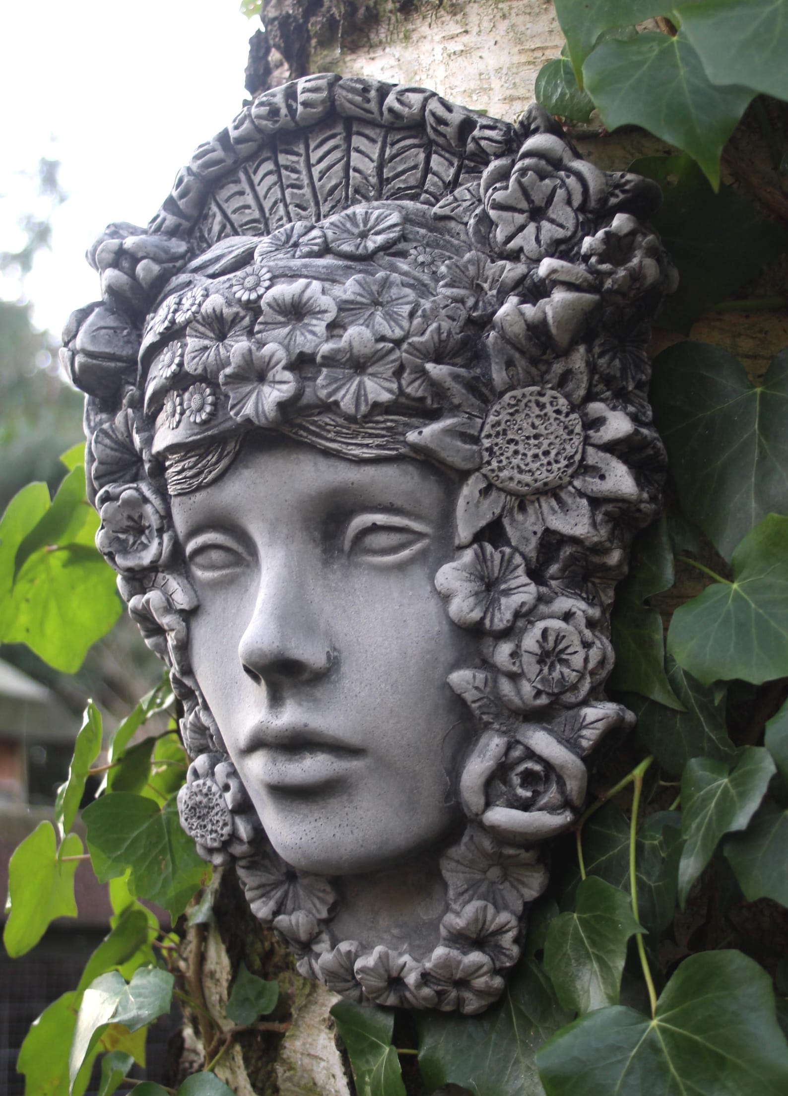 Flora the Goddess of Roman Flowers, Gardens and Spring. Garden Wall ...