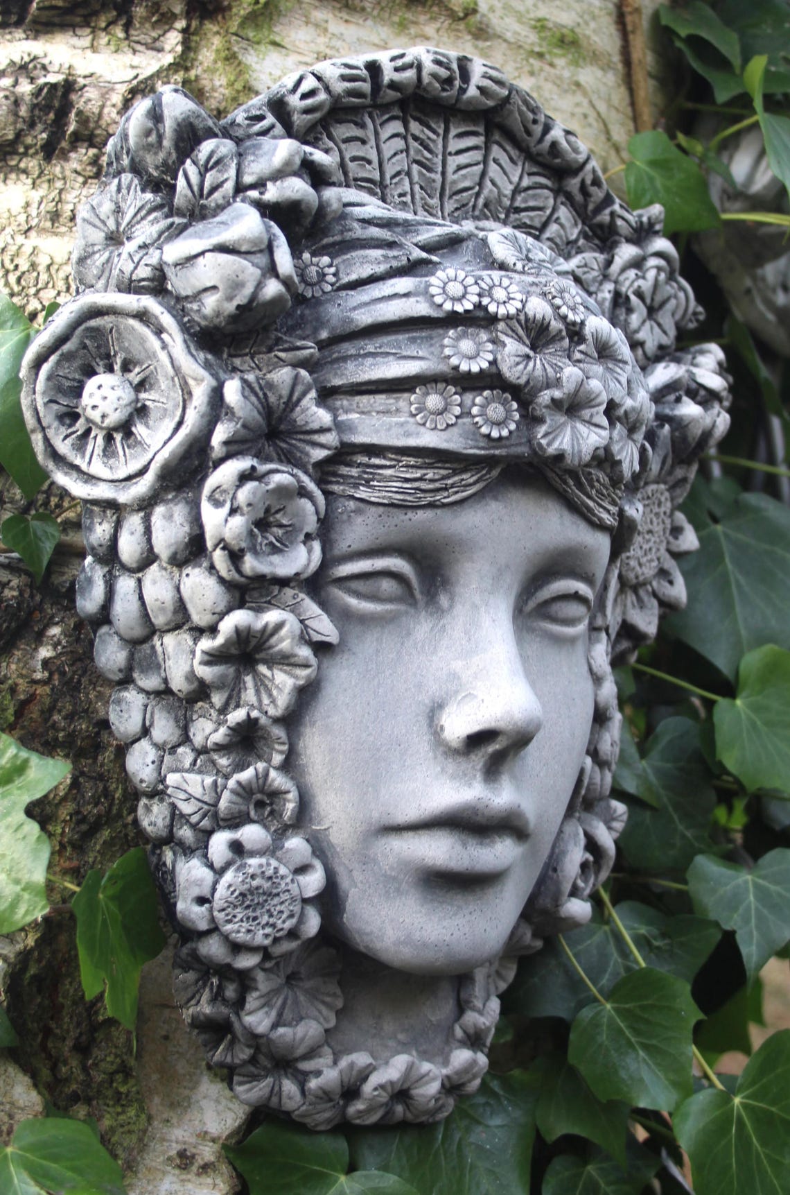 Flora the Goddess of Roman Flowers, Gardens and Spring. Garden Wall ...