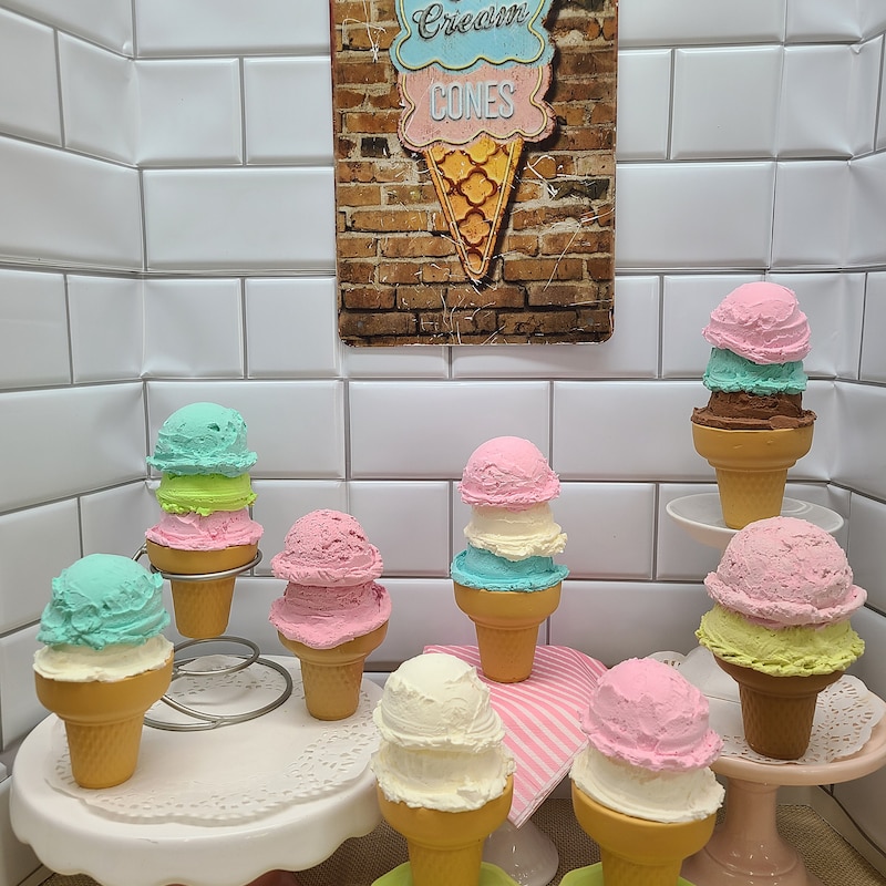 Fake Ice Cream Cone - Etsy