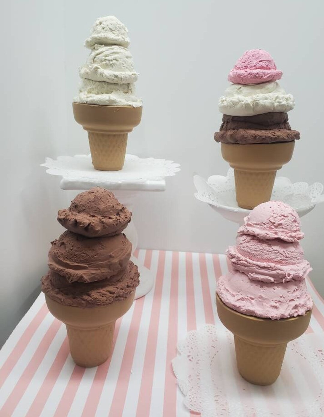 Fake Icecream Cone Fake Ice Cream Cone - Etsy