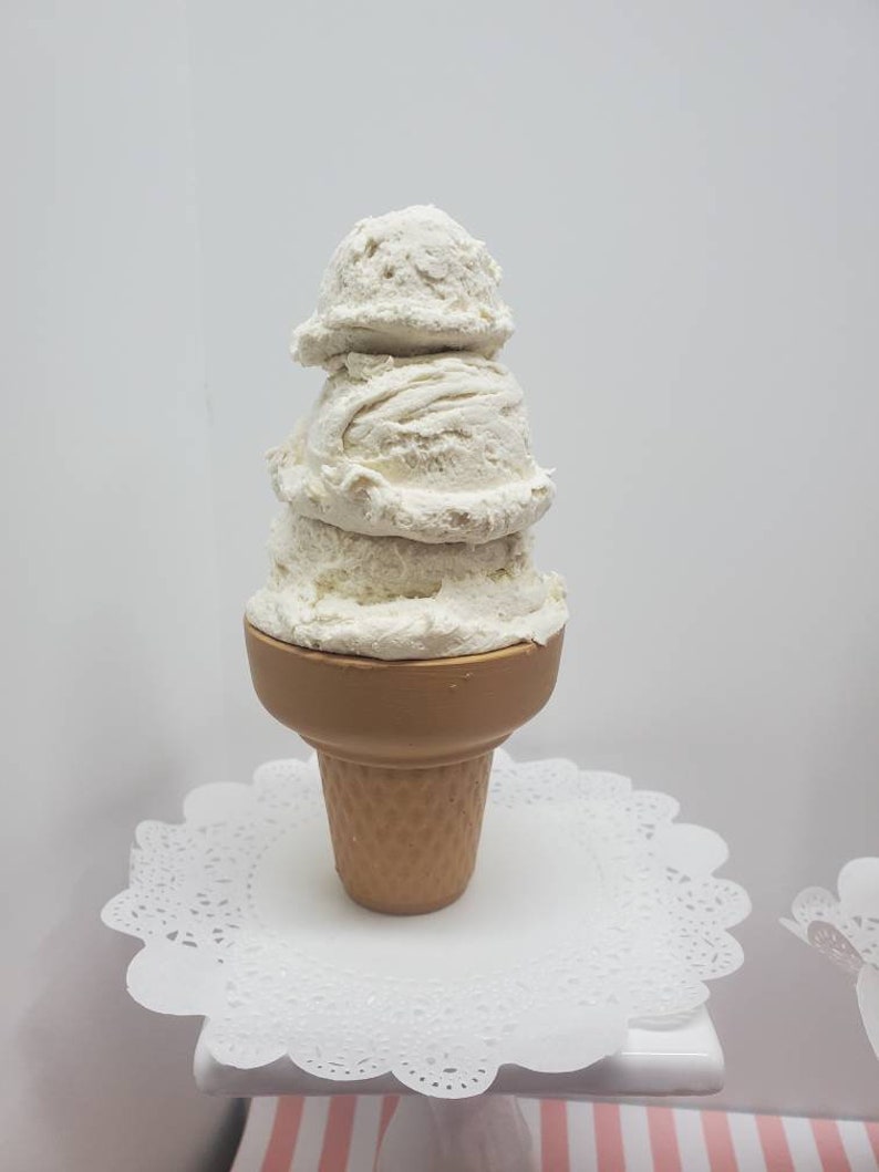 Fake Icecream Cone Fake Ice Cream Cone | Etsy