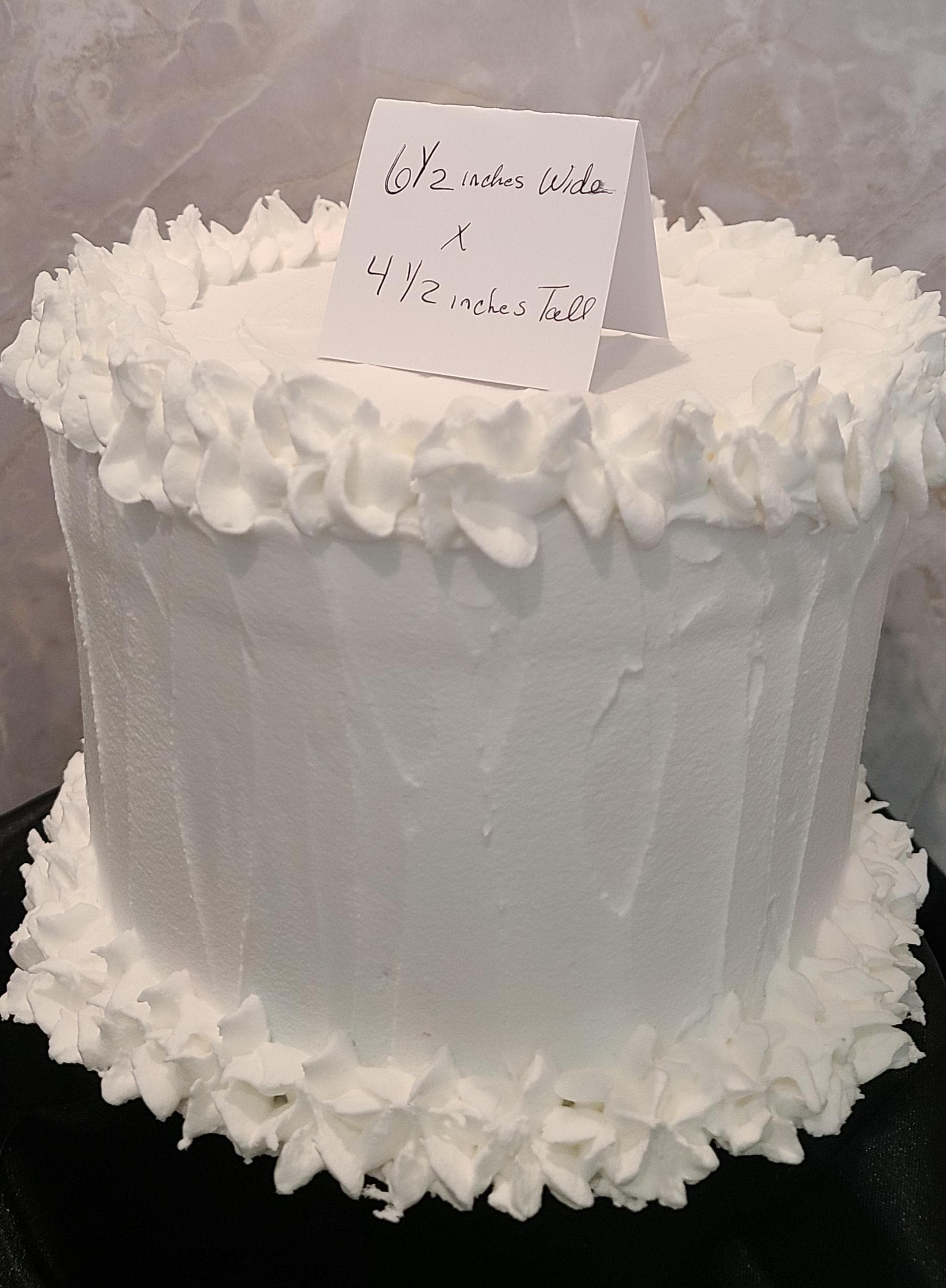 Fake White Wedding Cake Fake White Cake Fake Engagement Cake Wedding ...