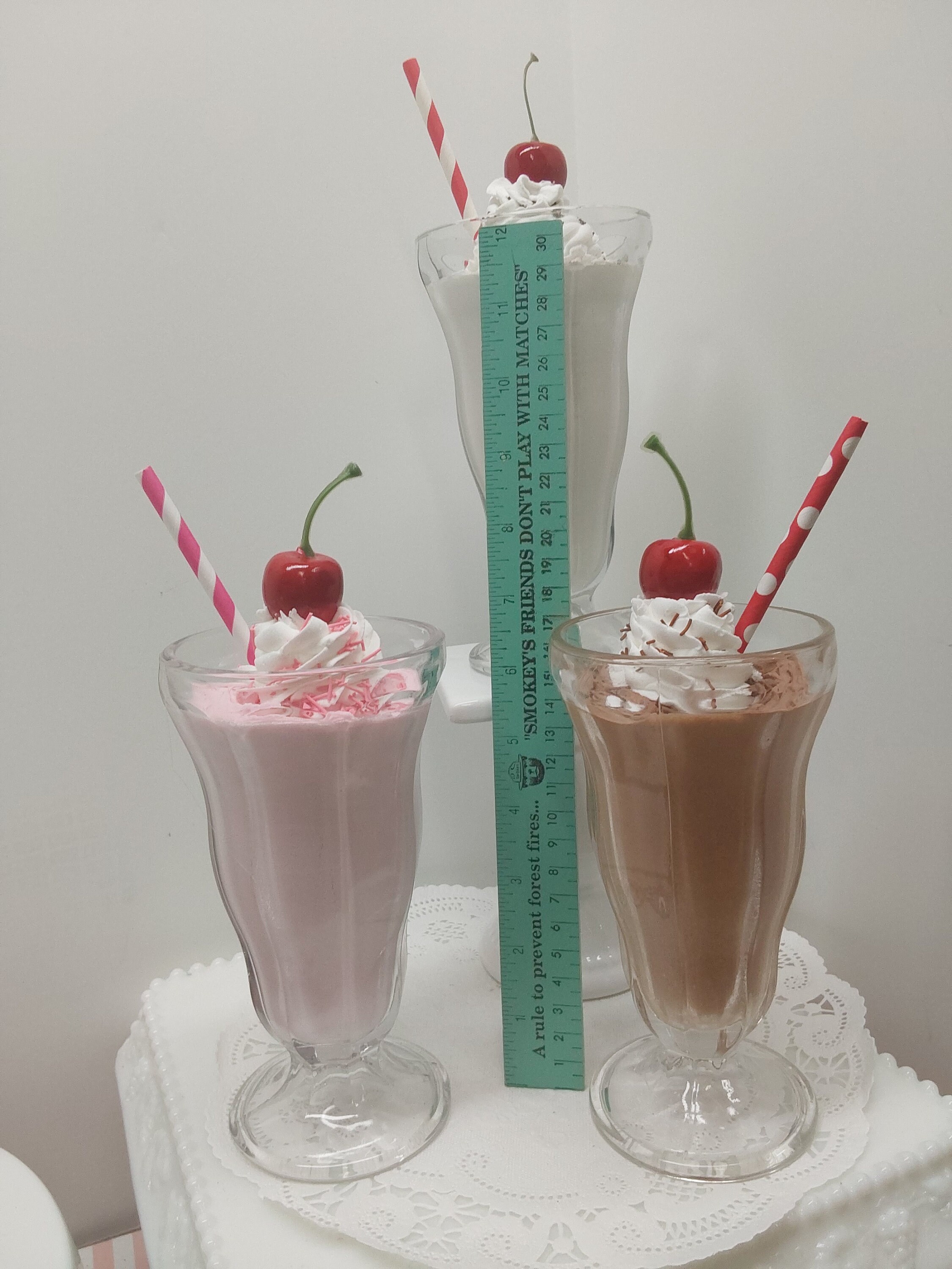 Fake Chocolate Milkshake Fake Strawberry Milkshake Fake - Etsy