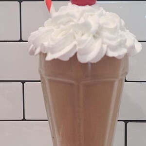 Fake Vintage Milkshake \ Car Hop Milkshake \fake Malt \ Retro Diner ...