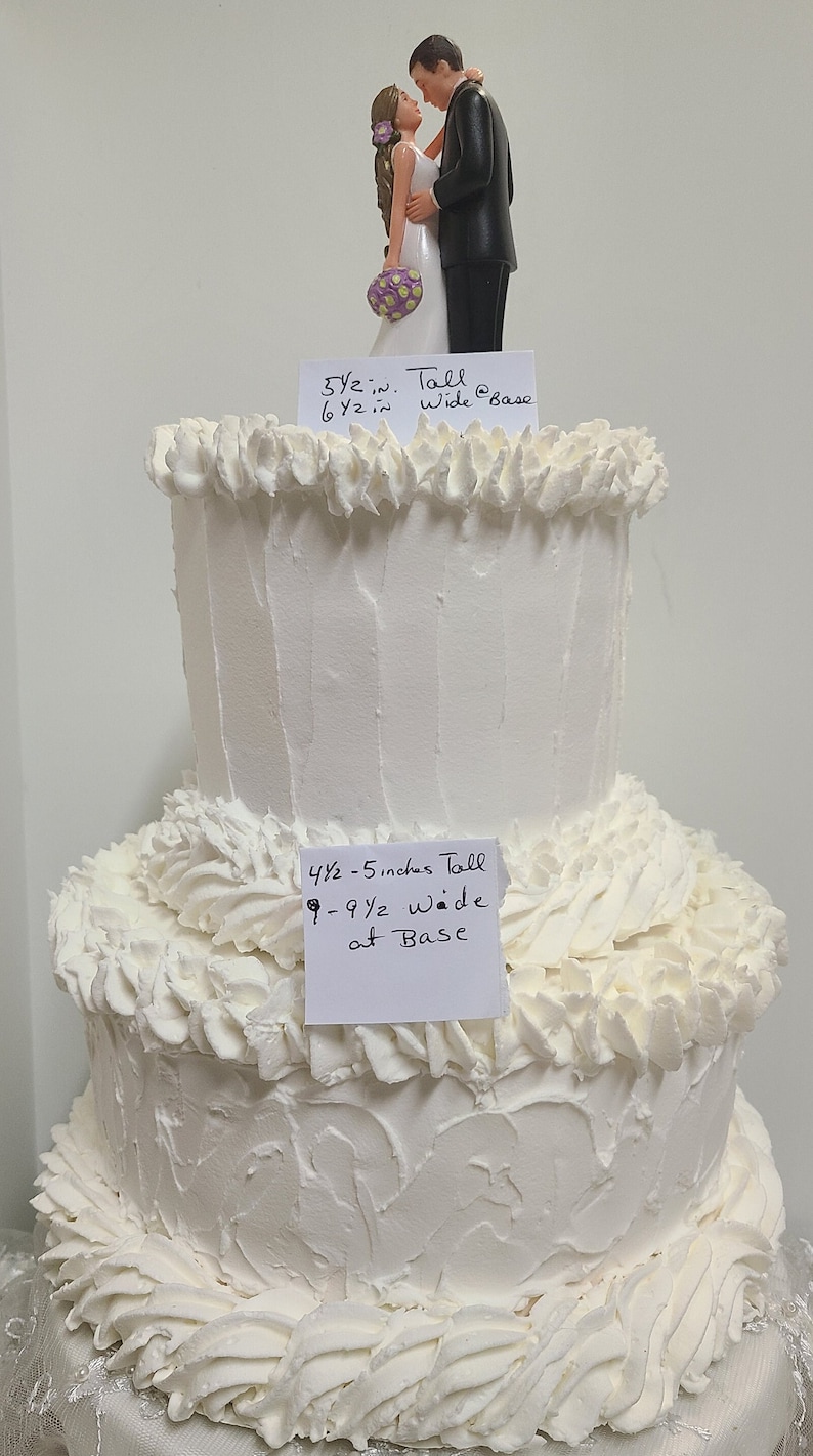 Fake White Wedding Cake Fake White Cake Fake Engagement Cake Wedding ...