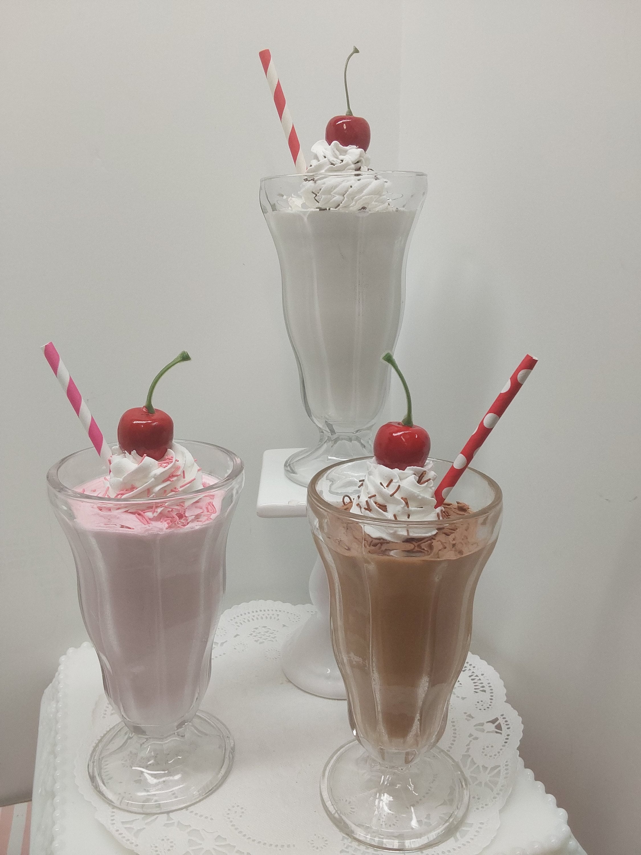 Fake Chocolate Milkshake Fake Strawberry Milkshake Fake - Etsy