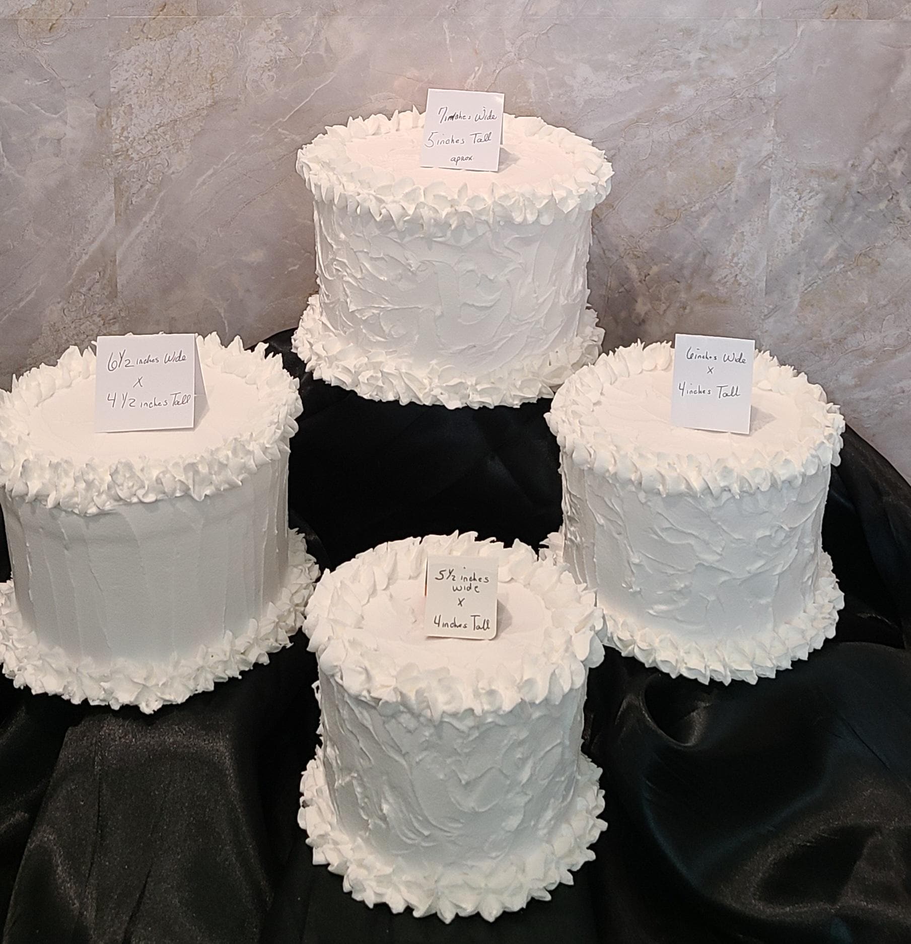 Fake White Wedding Cake Fake White Cake Fake Engagement Cake Wedding ...