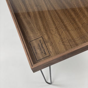 CUSTOM LOCATION Topo Coffee Table - Etsy