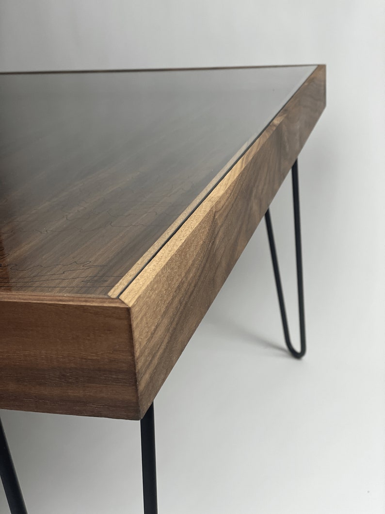 CUSTOM LOCATION Topo Coffee Table - Etsy