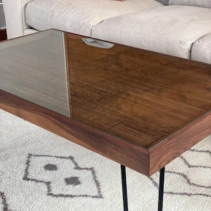 CUSTOM LOCATION Topo Coffee Table - Etsy