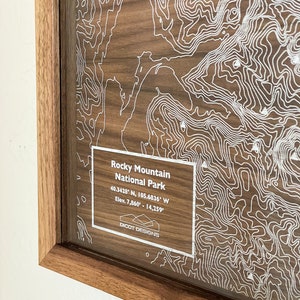 CUSTOM MAP Topo Wall Art - Etsy