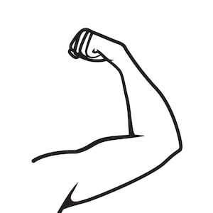 arm muscle coloring pages