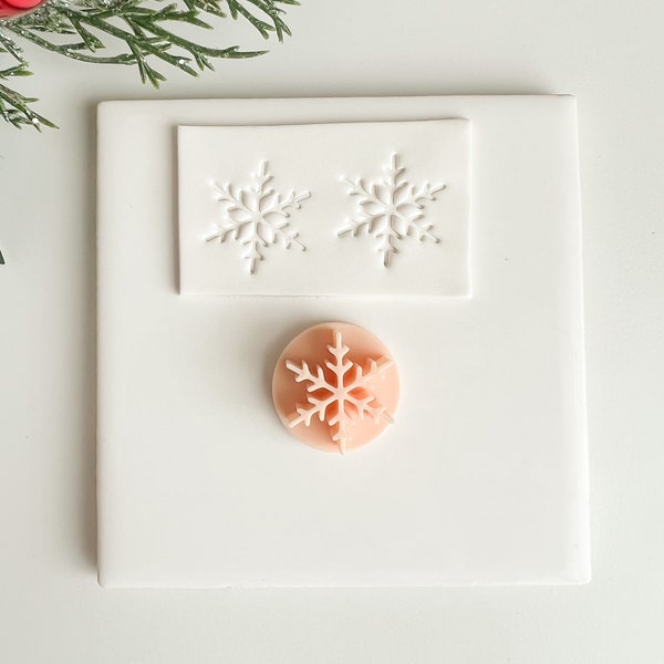 Snowflake Stamp - Etsy