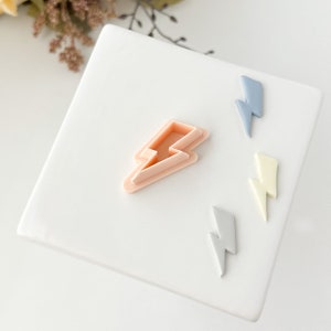 Lightning Bolt Clay Cutter Lightning Clay Cutter Sky Clay Cutter ...