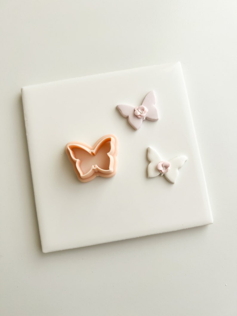 Butterfly No. 3 Butterfly Clay Cutter Butterfly Polymer Clay - Etsy