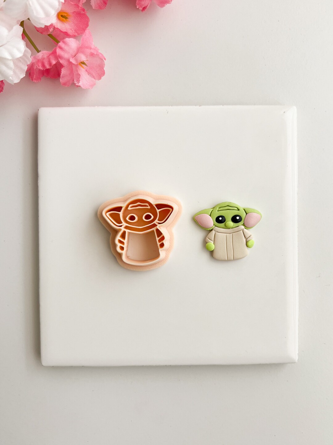Baby Green Space Monk Polymer Clay Cutter - Etsy