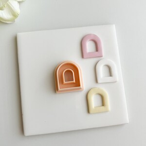 Rounded Window Arch Cutout Arched Polymer Clay Cutter Window Shape ...
