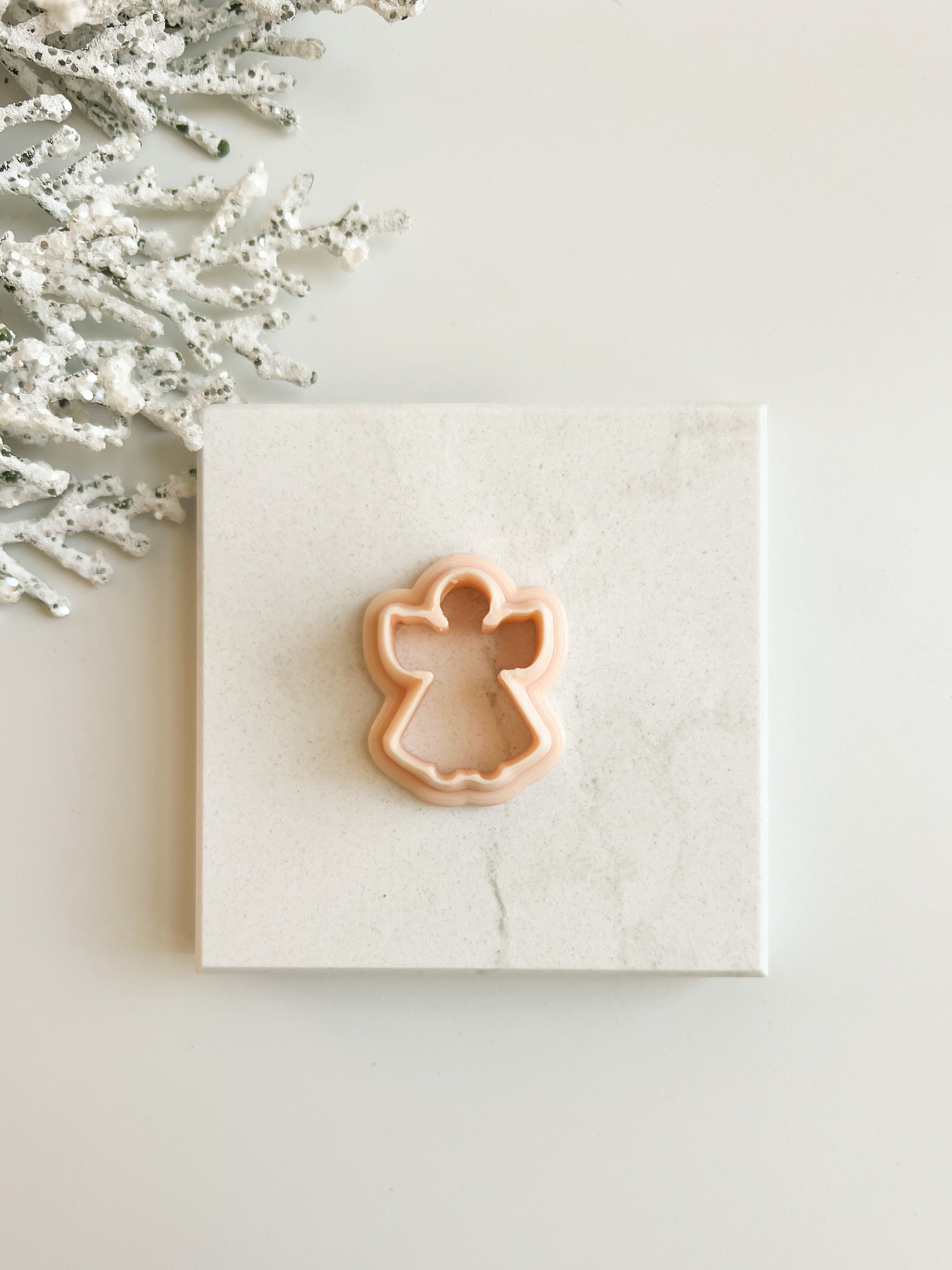 Angel Clay Cutter Angel Polymer Clay Cutter Christmas Polymer - Etsy