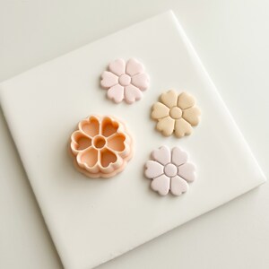 Spring Floral Polymer Clay Cutter No. 3 Tapered Spring Clay Cutter ...