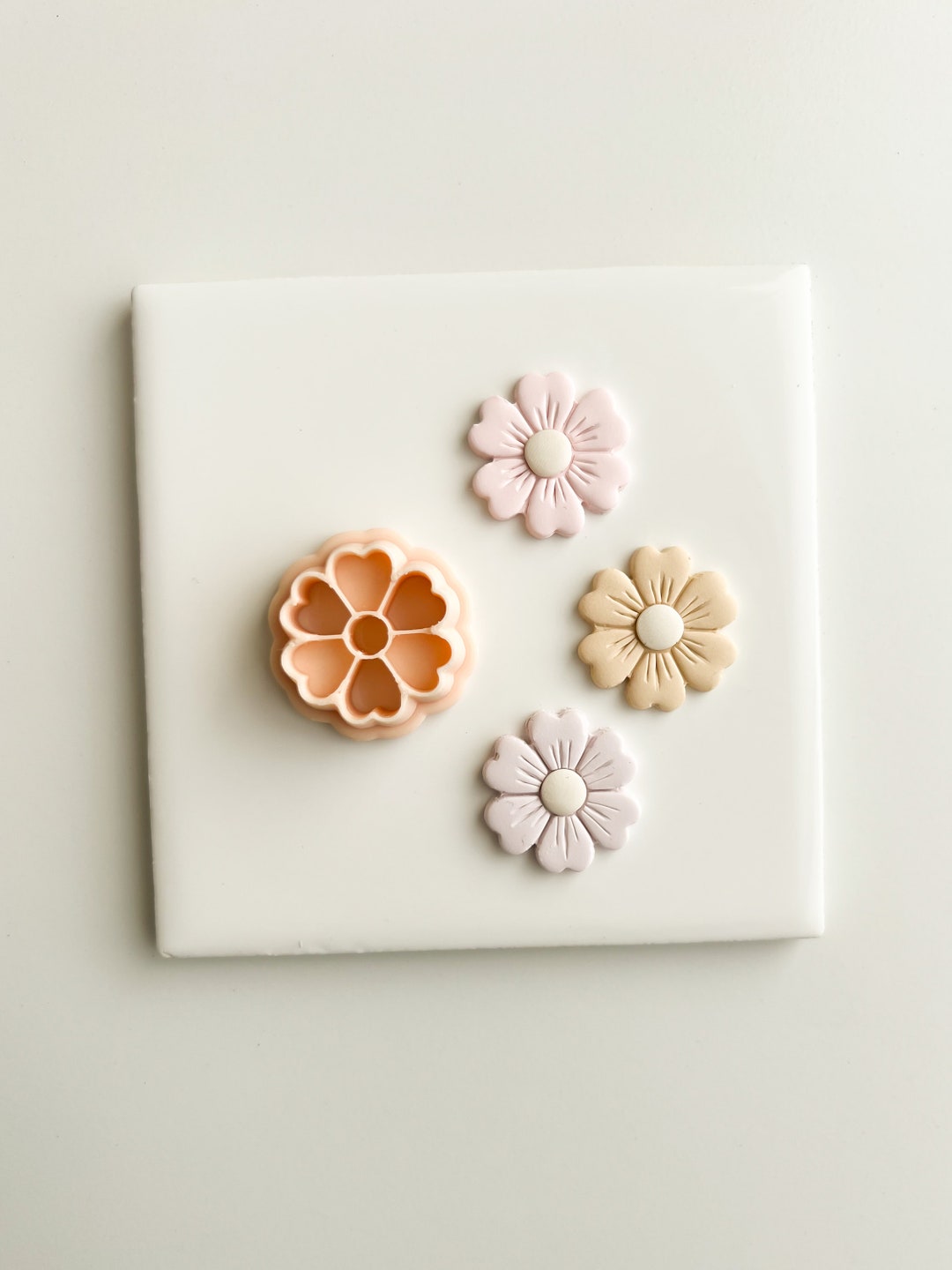 Spring Floral Polymer Clay Cutter No. 3 Tapered Spring Clay Cutter ...