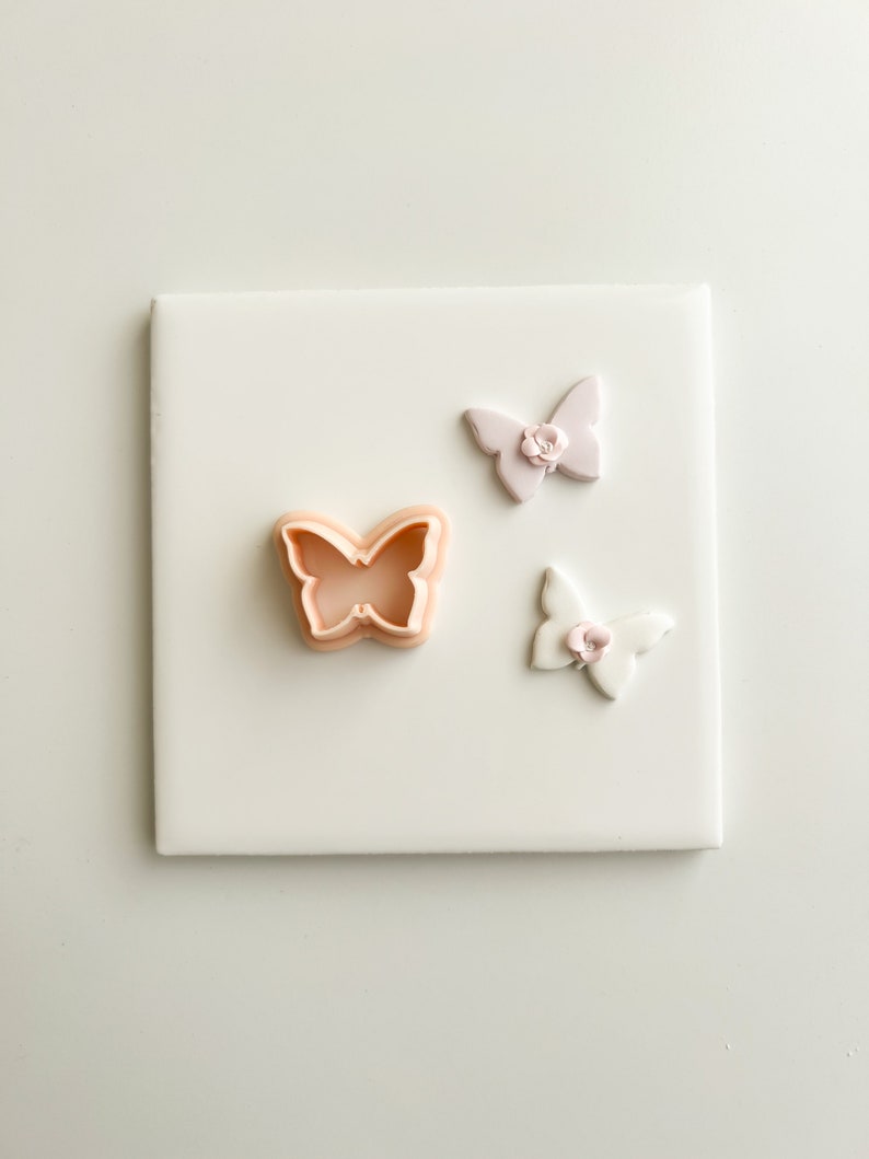 Butterfly No. 3 Butterfly Clay Cutter Butterfly Polymer Clay - Etsy