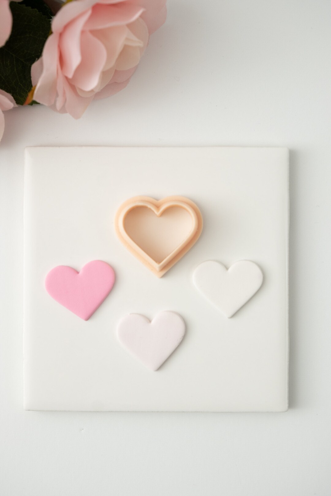 Heart Clay Micro Cutter Heart Polymer Clay Cutter Polymer Clay Heart ...