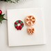 Christmas Banded Wreath Christmas Holiday Festive Wreath Polymer Clay ...
