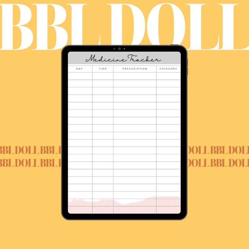 Digital Bbl Planner Bbl Supply List Planner for Bbl Surgery Organizer ...