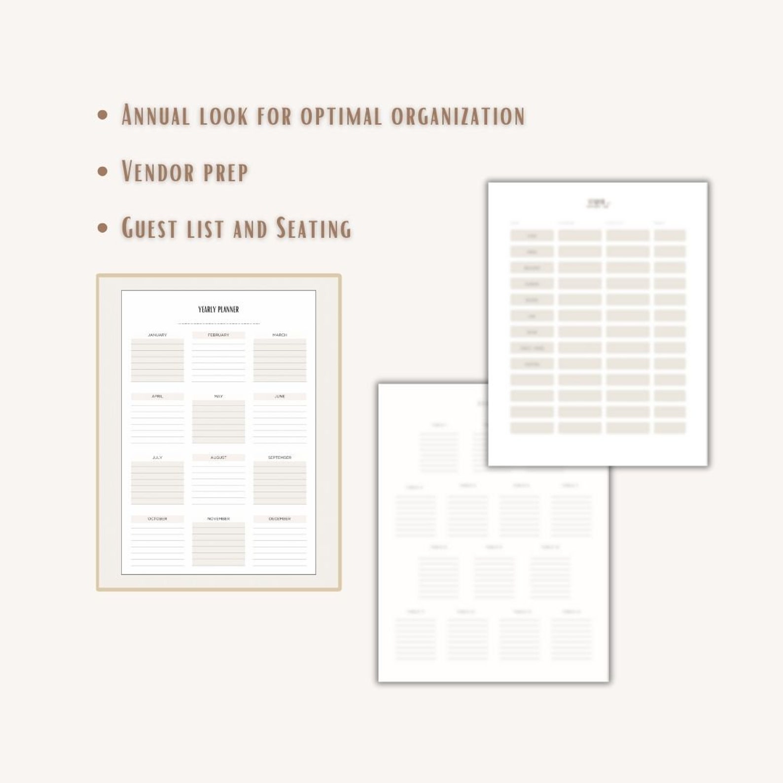 Baby Shower Planner, Checklist, and Budget (digital Download) - Etsy