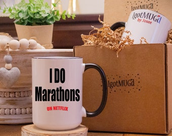 Funny Netflix Mug - Etsy