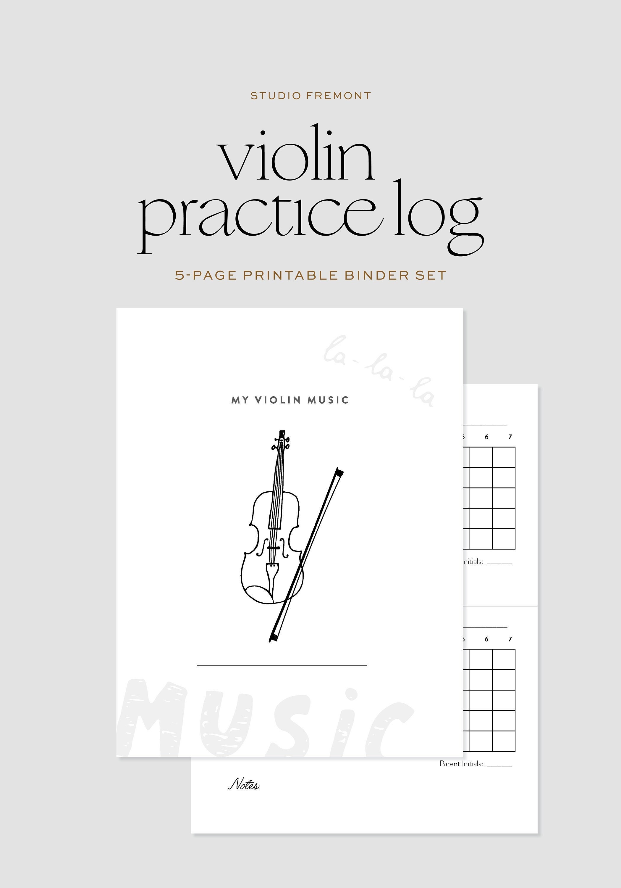 Violin Practice Planner Violin Practice Chart Violin - vrogue.co Violin Practice Planner Violin Practice Chart Violin - vrogue.co