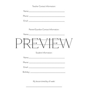 Guitar Practice Log | PDF Printable Music Practice Checklist ...